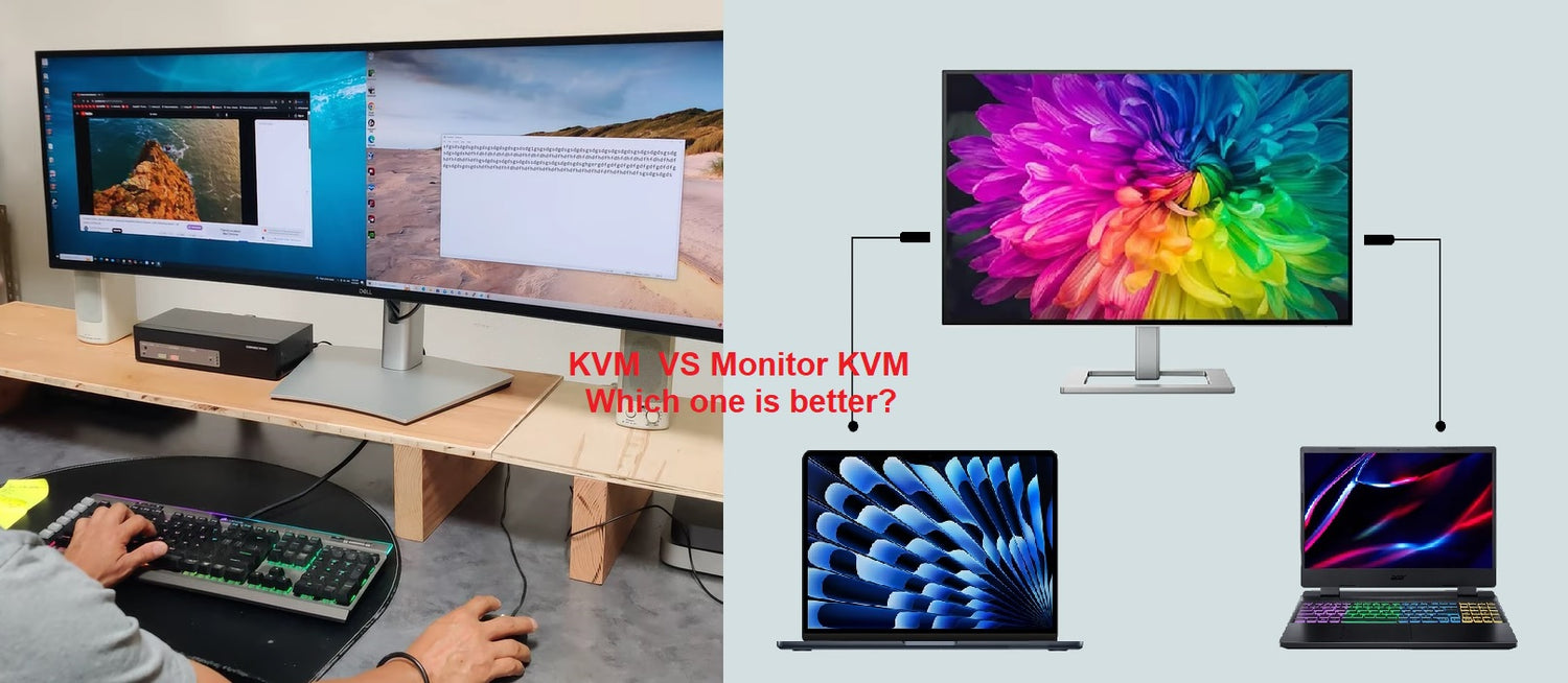 Why a Standalone KVM Switch is Superior to Monitors with Built-In KVM ...